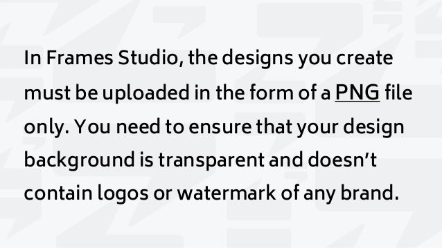 Process to create custom profile frames on facebook | PPT