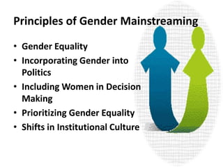 Process to develop gender mainstreaming action plan | PPT