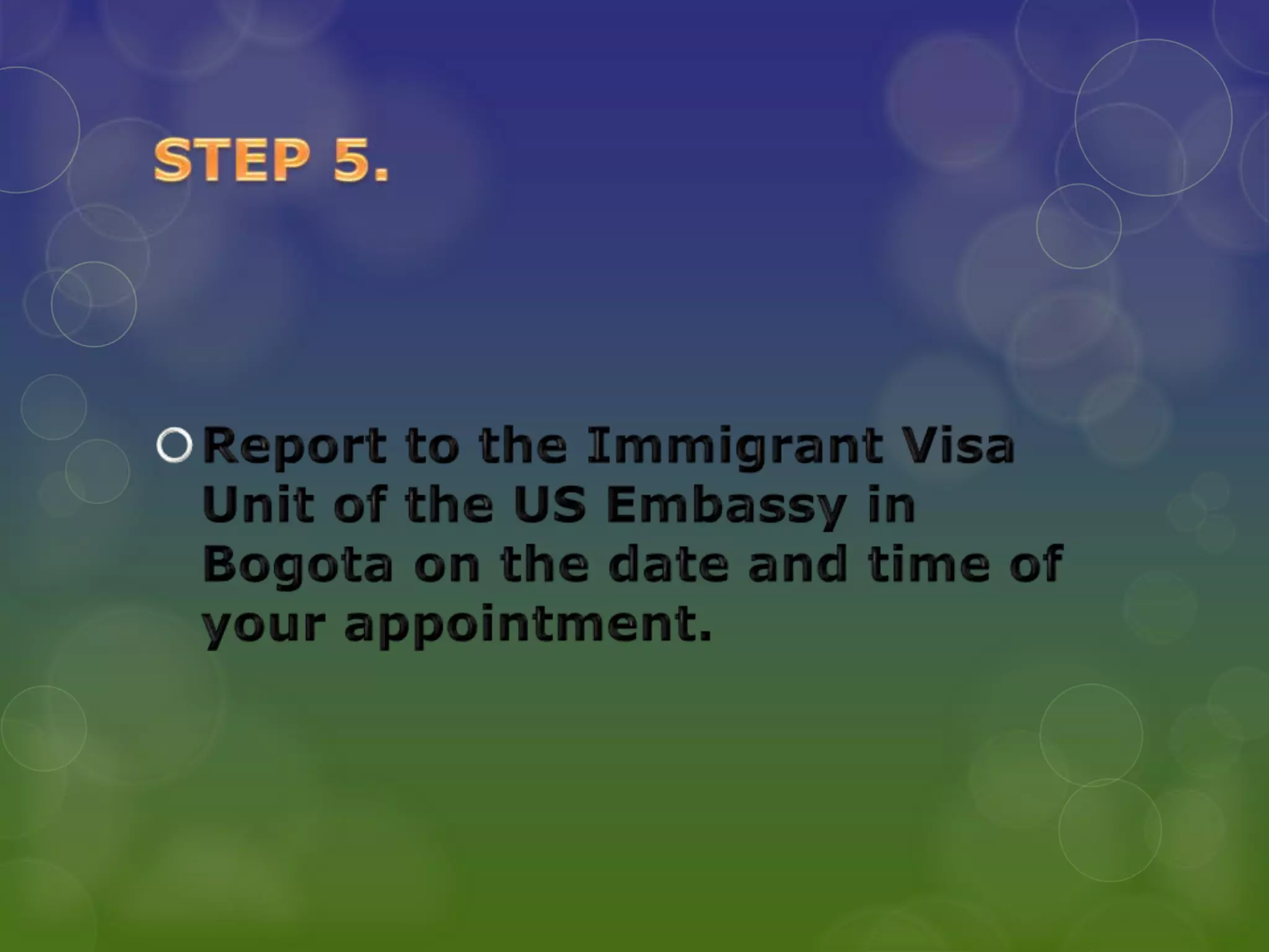 Process to get a visa | PPTX