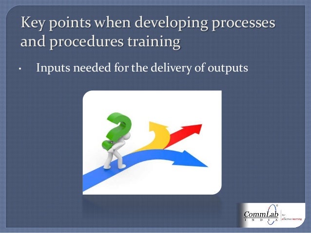 Guidelines for Developing Process and Procedure Training for New Empl…