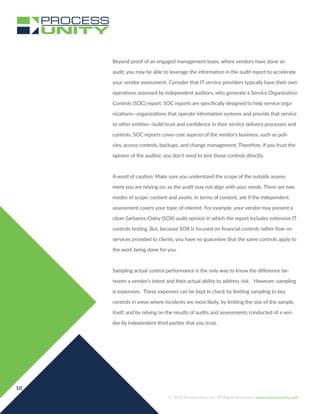 Effective Assessment of Vendors Risk Management | PDF | Educational Assessment | Education