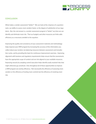 Effective Assessment of Vendors Risk Management | PDF | Educational Assessment | Education