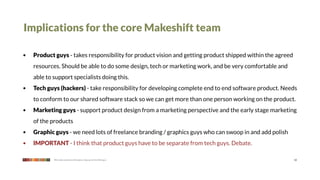 Makeshift Process v0.1 | PDF | Startups | Business