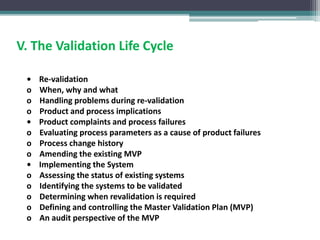 Process Validation for Drugs and Biologics | PPTX