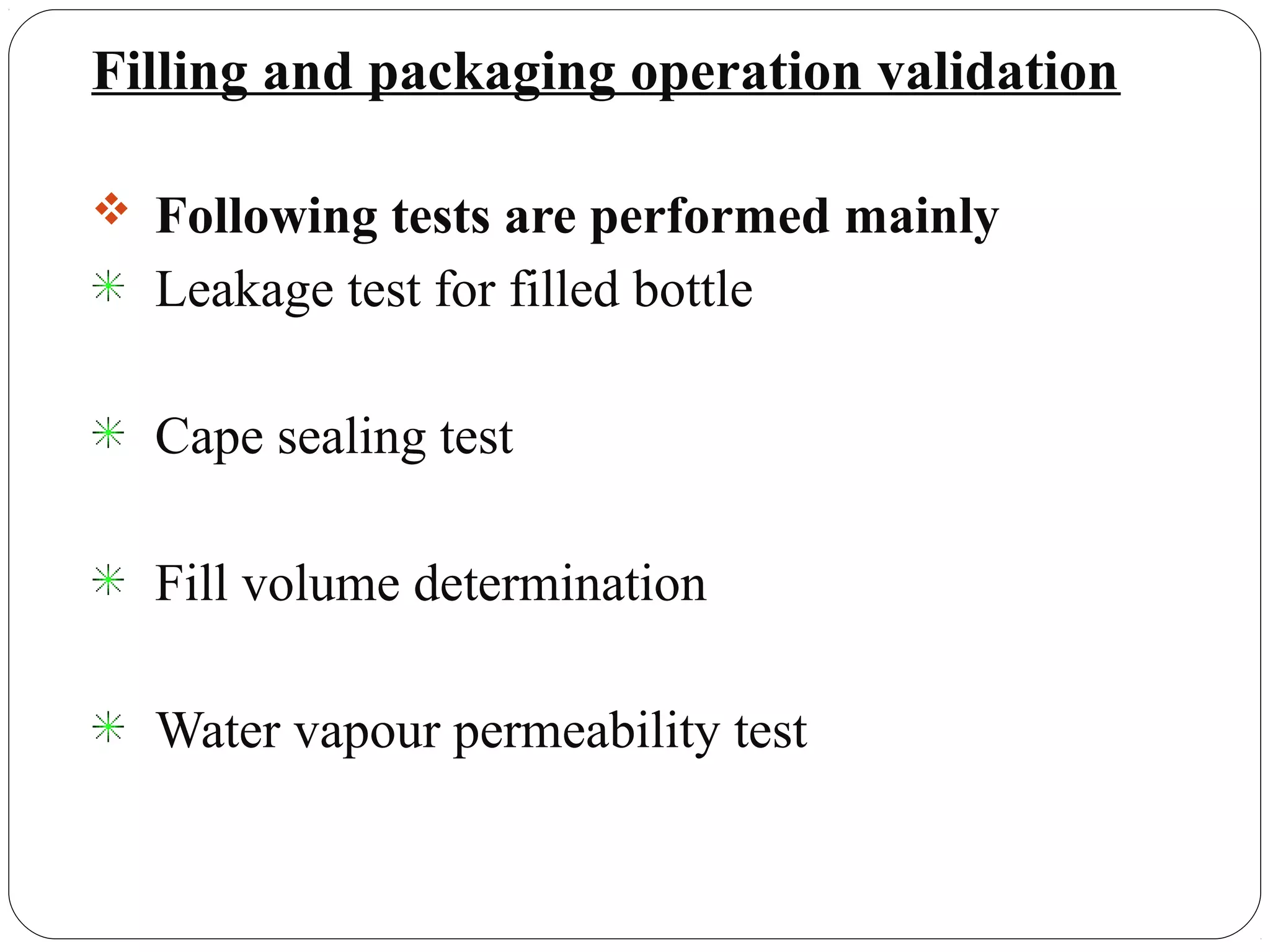 Process validation Ointment Cream LIquid Oral | PPT