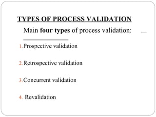 Process validation Ointment Cream LIquid Oral | PPT