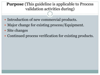 Process validation | PPTX