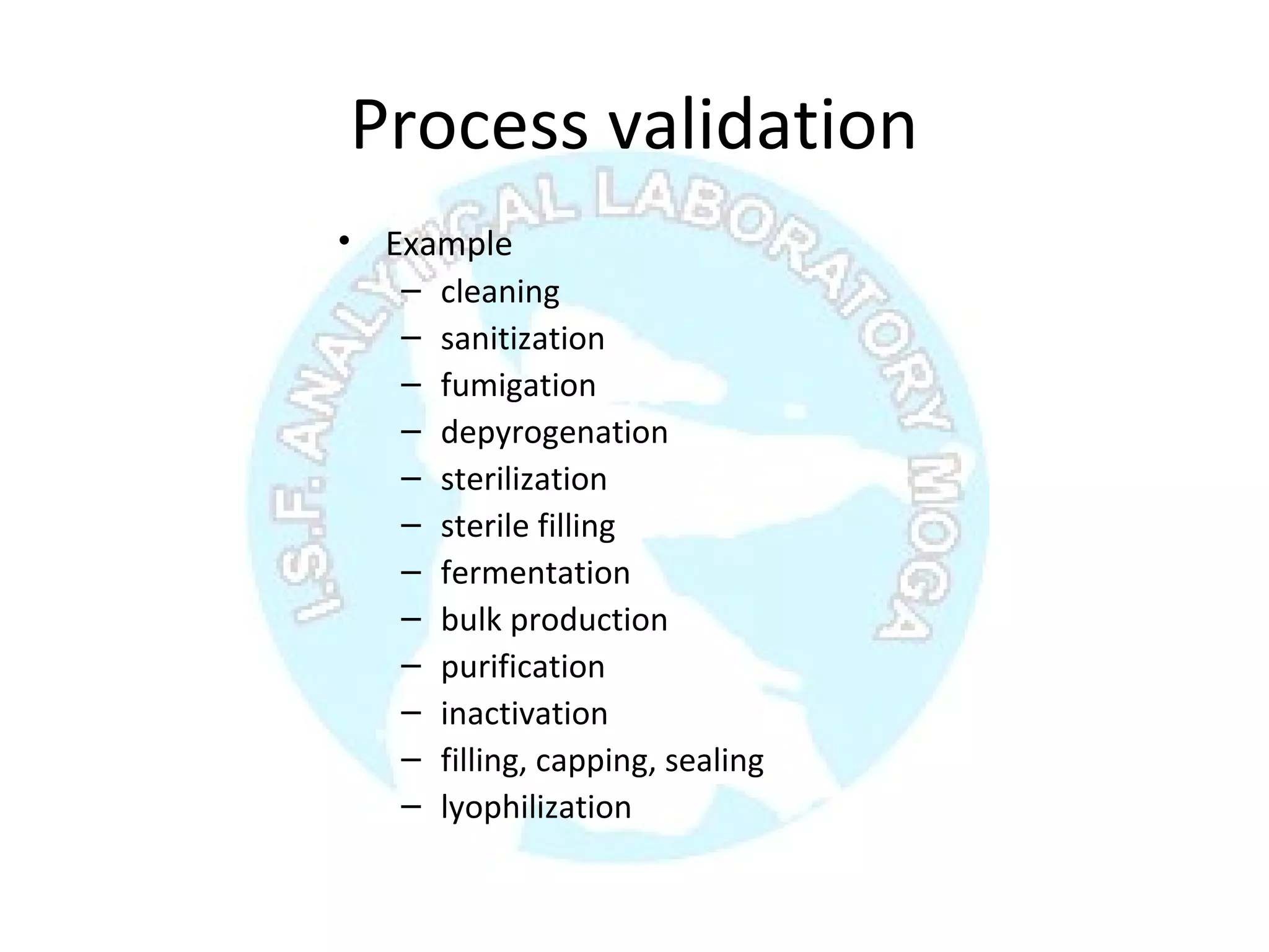 Process validation | PPT