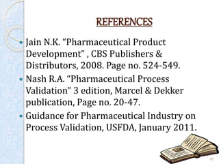 Process validation and its types | PPTX