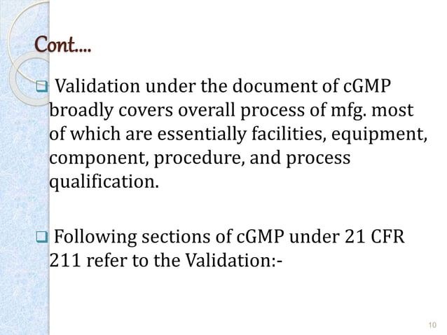 Process validation and its types | PPT
