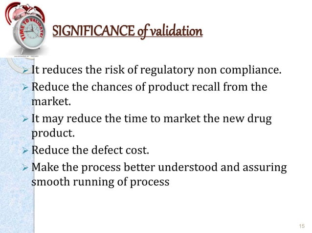 Process validation and its types | PPT