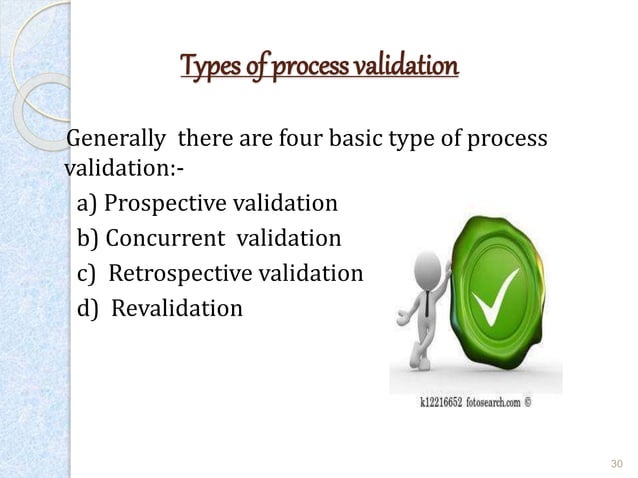 Process validation and its types | PPT