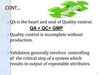 Process validation and its types | PPT