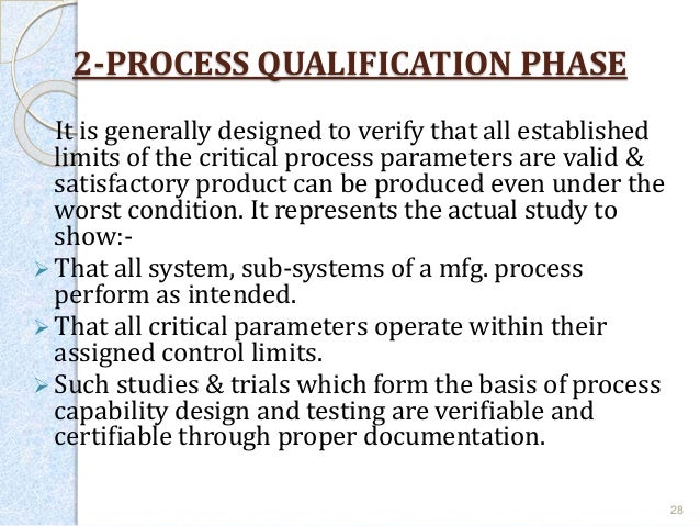 Process validation and its types