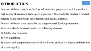 Process Validation | PPTX