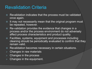 Process validation | PPTX