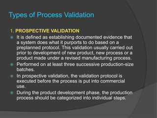 Process validation | PPTX
