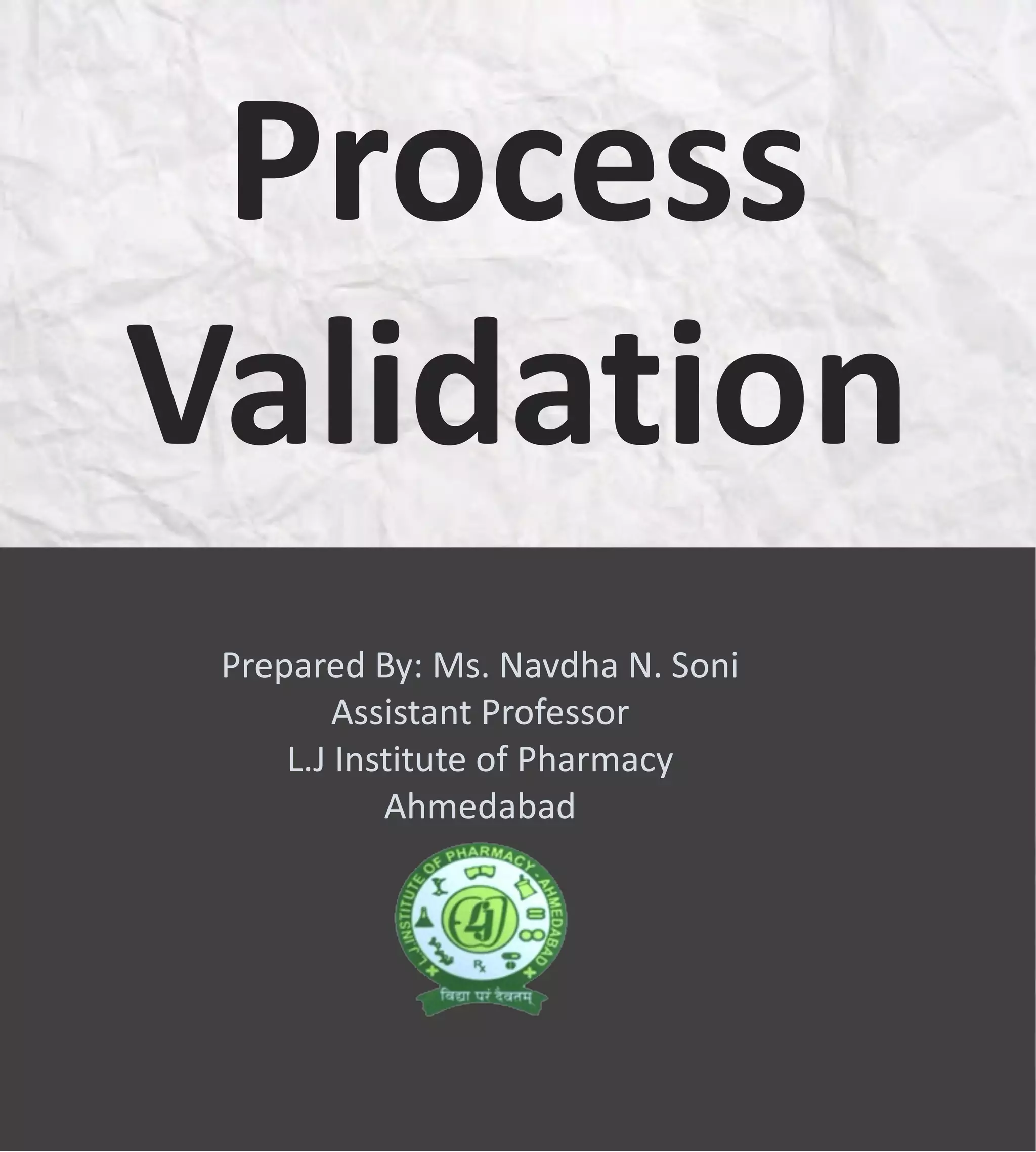 Process validation | PDF