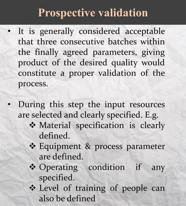 Process validation | PDF