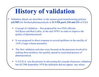 Pharmaceutical process validation (PV) | PDF | Manufacturing Industry ...