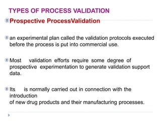 process validation guidelines and procedures | PPTX