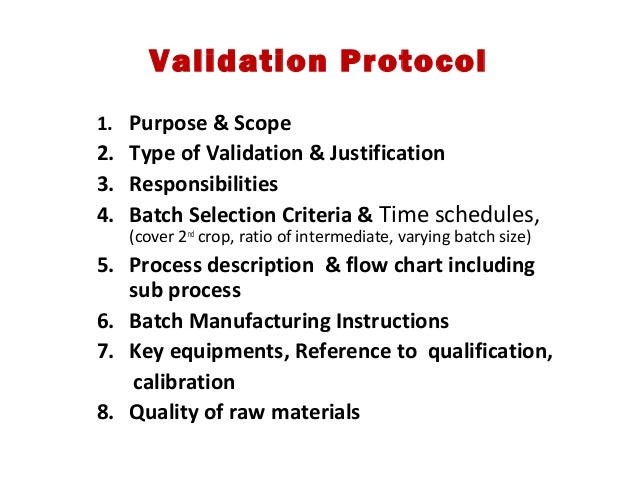GMP Training: Process validation