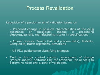P rocess validation 1 | PPT
