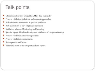 Process validation | PPT