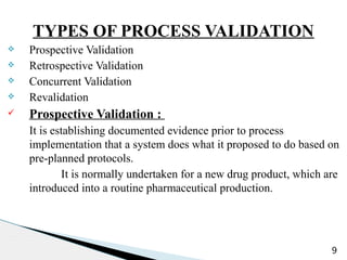 Process validation (by ronit ghosh) | PDF | Pharmaceutical Industry ...
