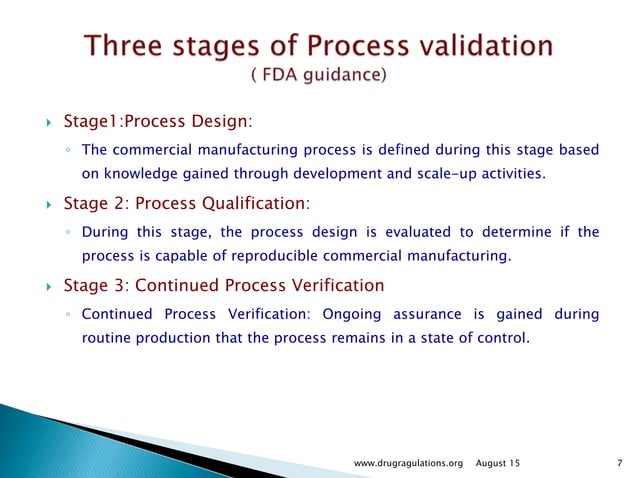 Process Validation for Beginners - FDA - EMA Approach | PPTX