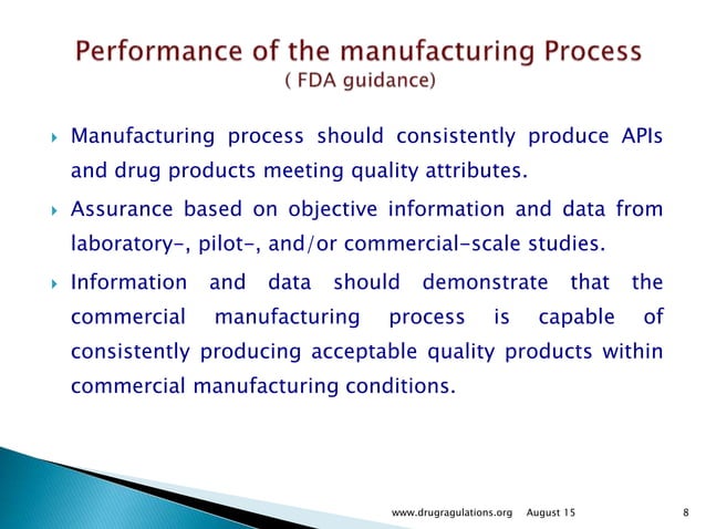 Process Validation for Beginners - FDA - EMA Approach | PPTX