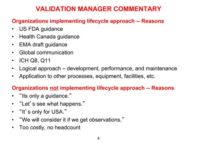 Process Validation Guidances FDA and Global | PDF | Pharmaceutical ...