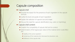 Process validation of capsule | PPTX