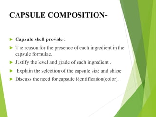 Process validation of capsules | PPTX