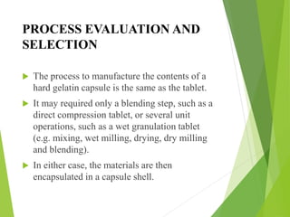 Process validation of capsules | PPTX