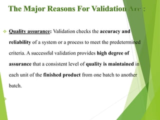 Process validation of capsules | PPTX
