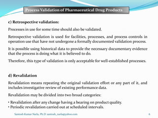 Process validation of drug product | PDF