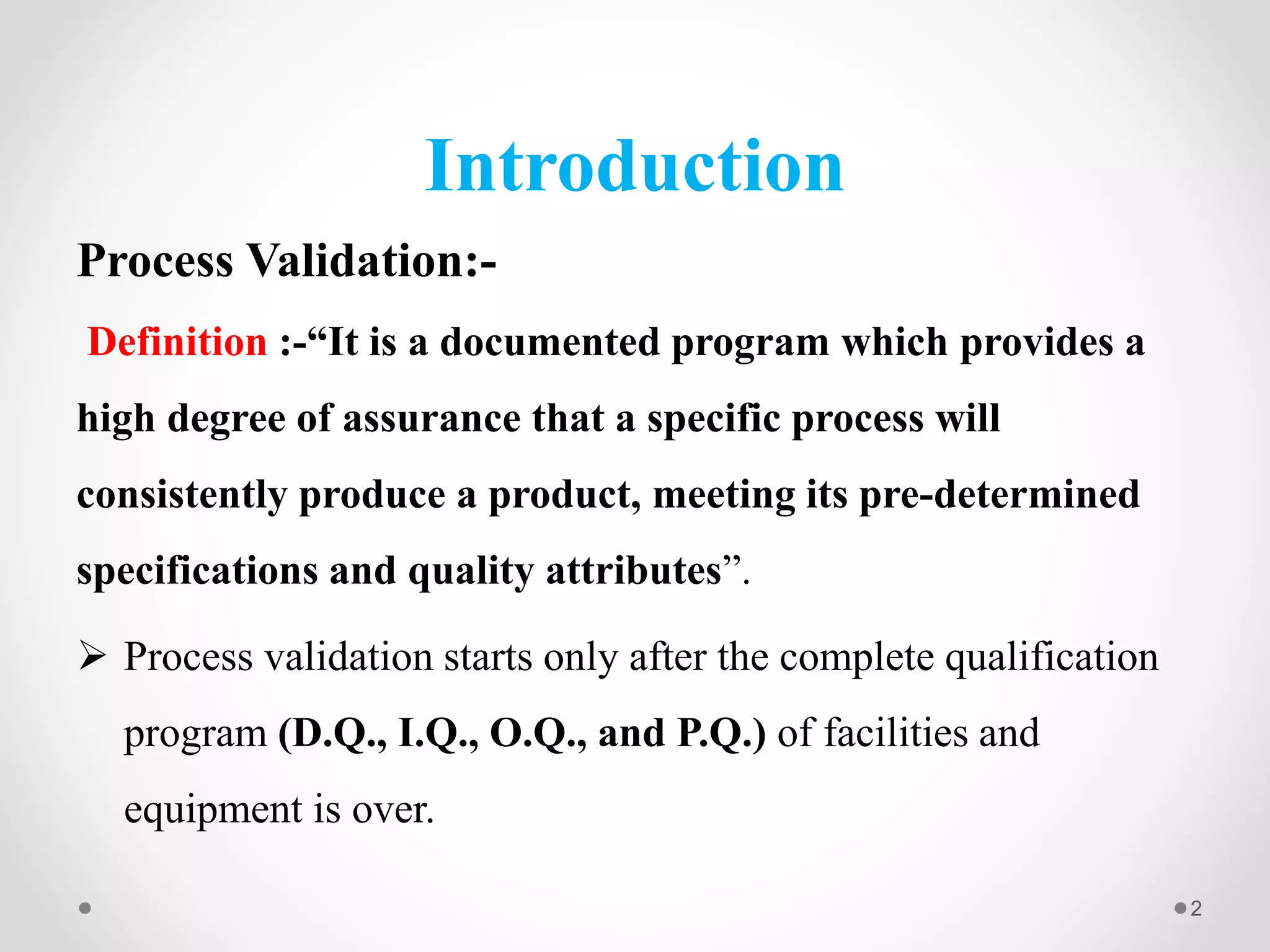 Process validation of oral liquid | PPTX