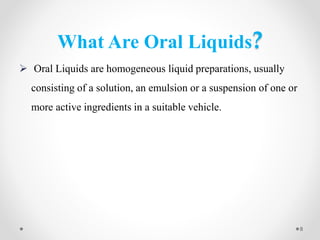 Process validation of oral liquid | PPTX