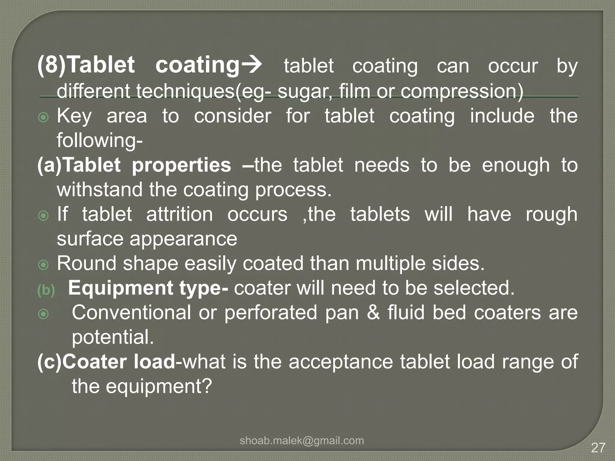 Process validation of oral solid dosage form (tablet) | PPTX