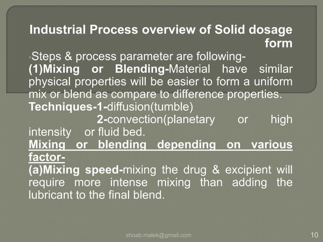Process validation of oral solid dosage form (tablet) | PPTX ...