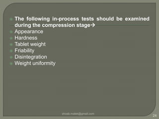 Process validation of oral solid dosage form (tablet) | PPTX