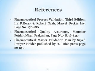 Process validation of tablet compression | PDF