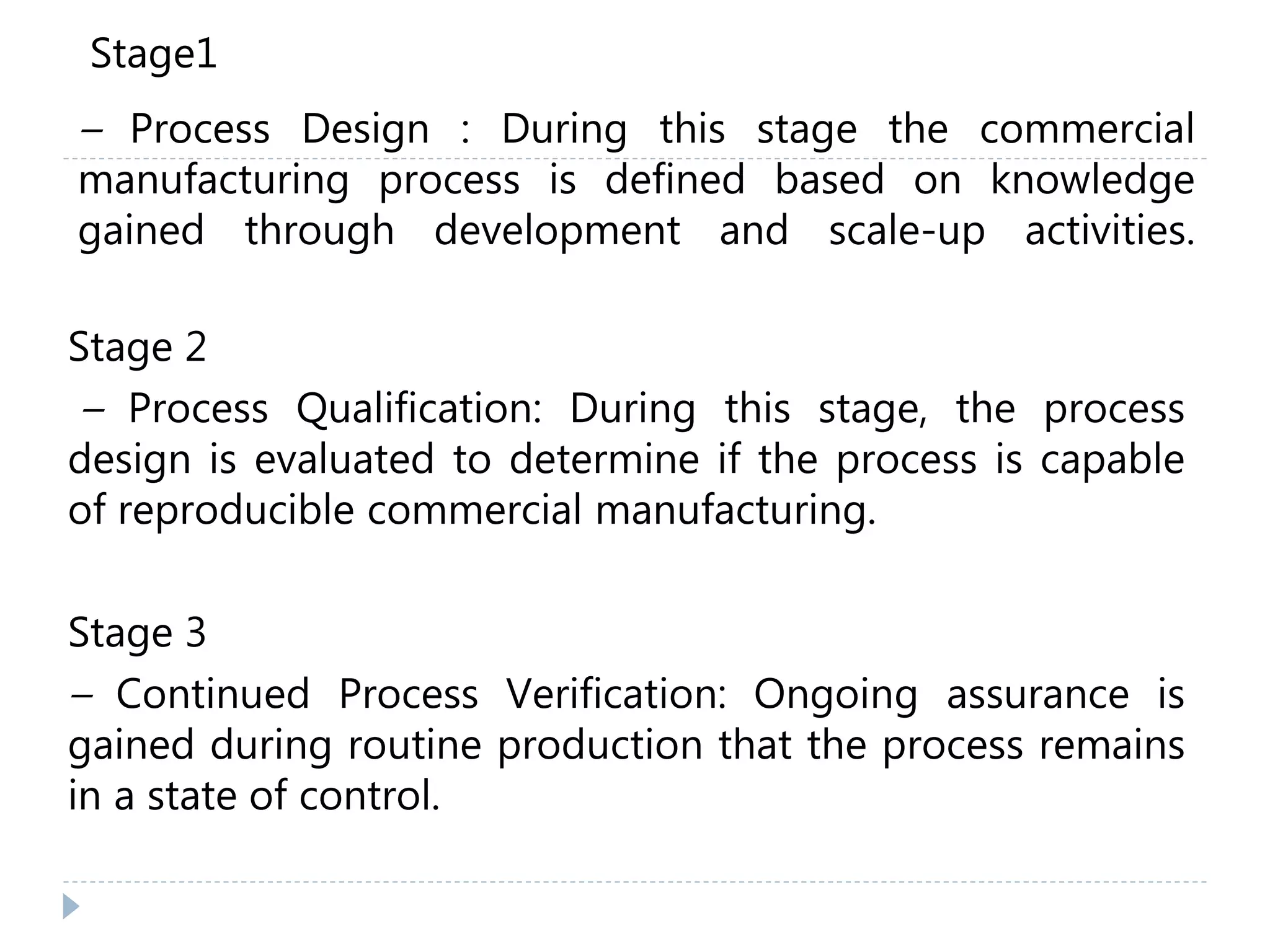 Process validation ppt. | PPTX