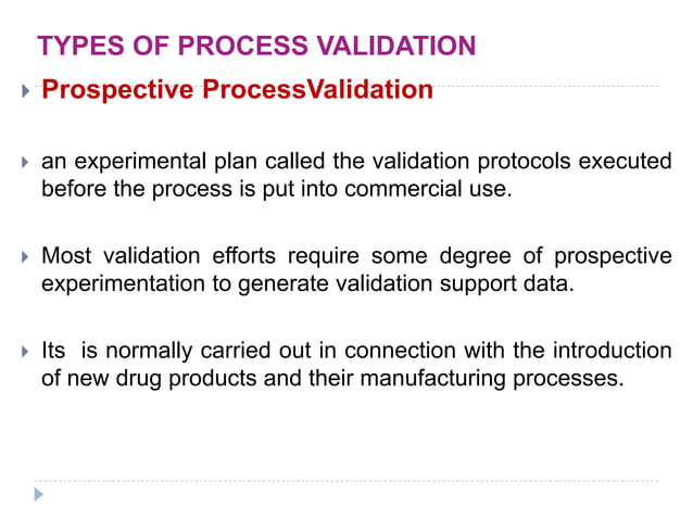 Process validation ppt. | PPTX | Computer Software and Applications ...