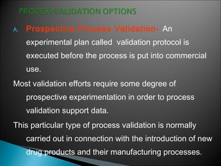 Process validation strategy | PPT | Technology & Computing