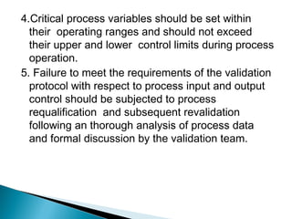 Process validation strategy | PPT