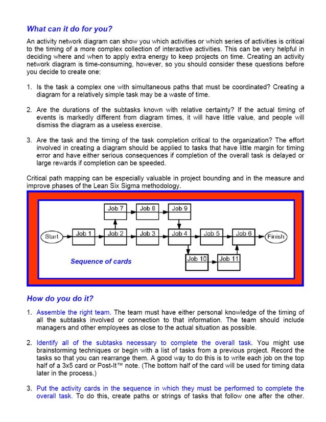 Process & Value Stream Mapping | PDF