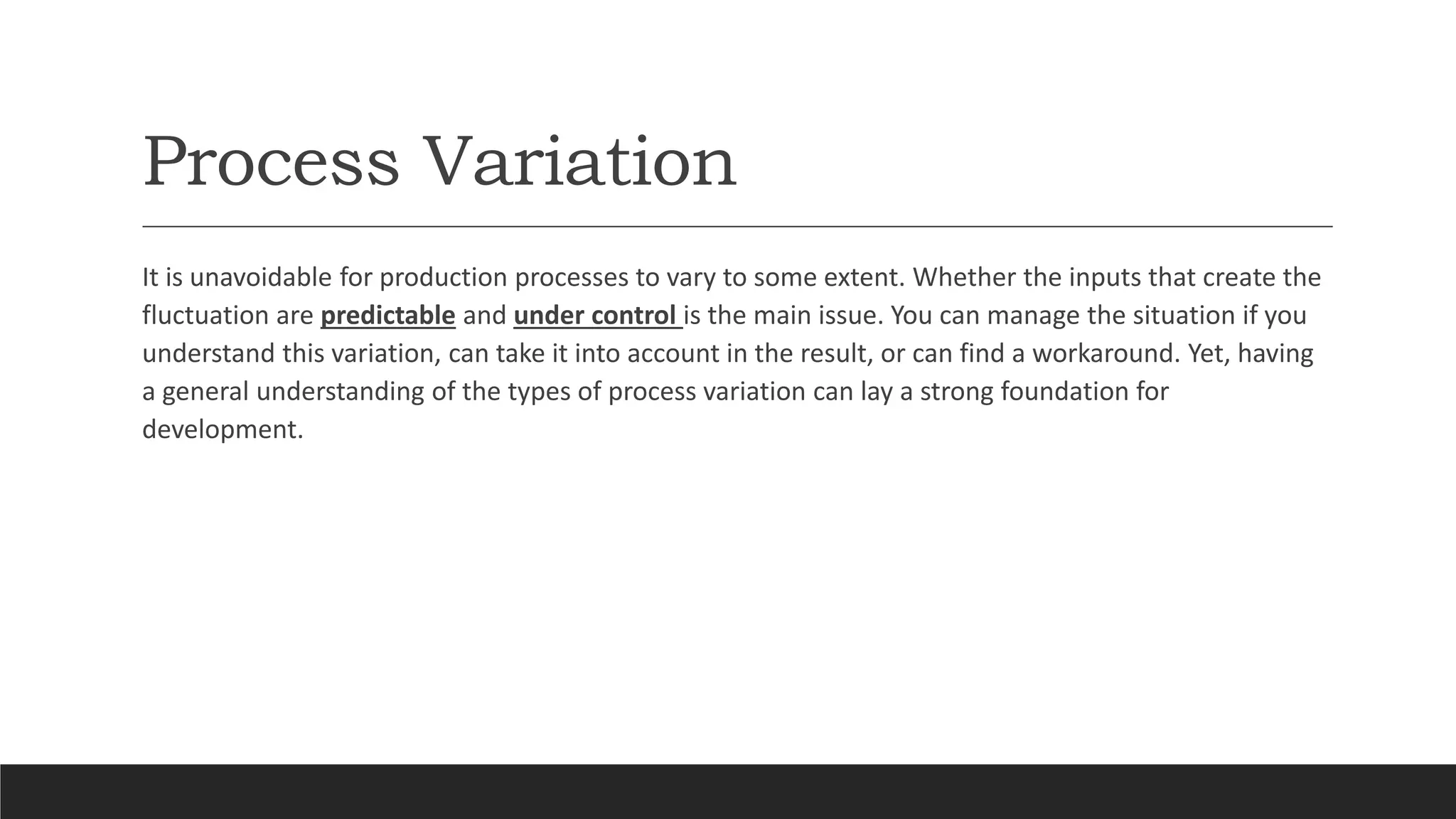 Process Variation Definition Understanding The Process Variation