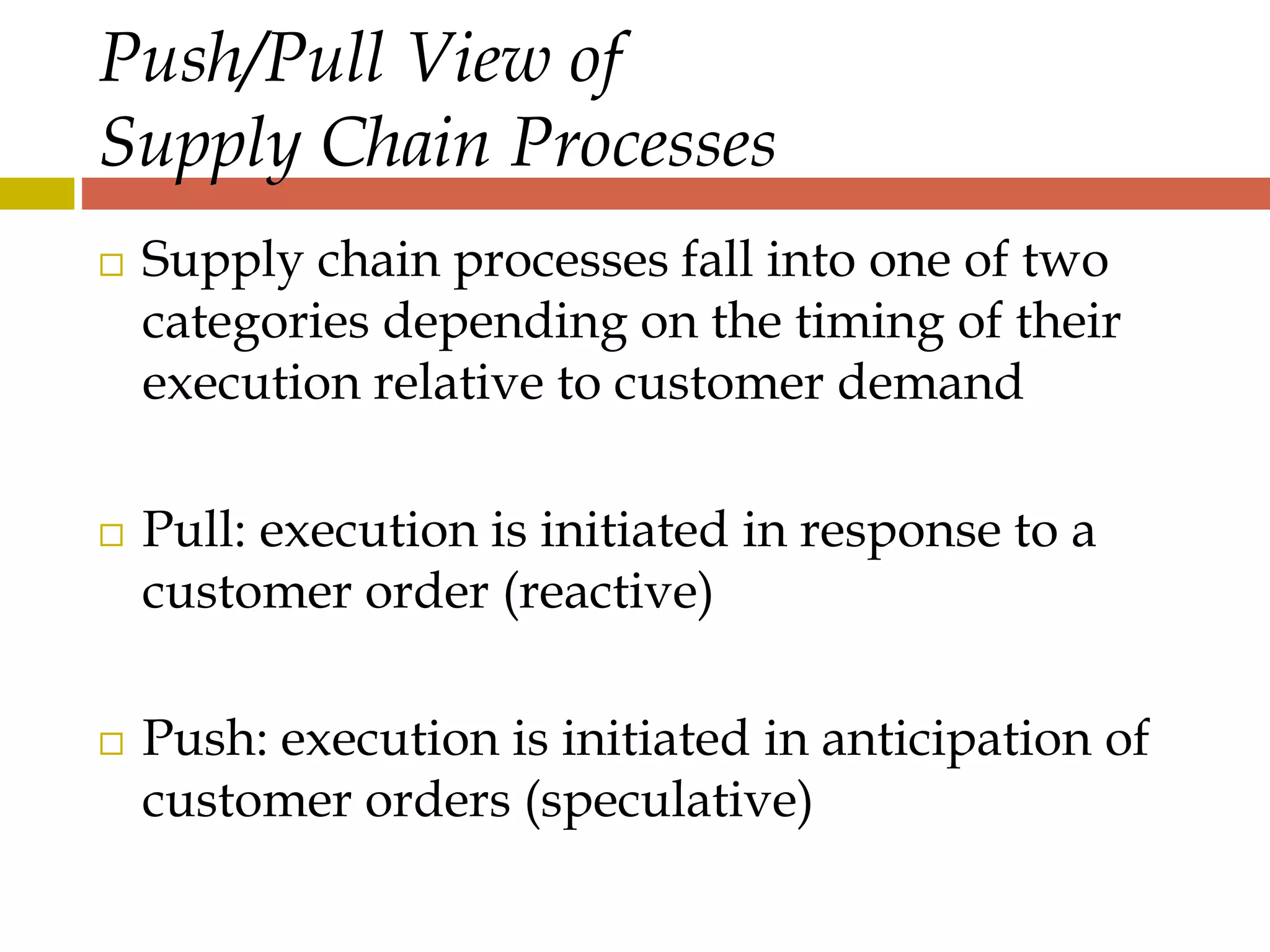 Process view of scm & value chain analysis | PPTX